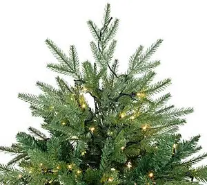 NORTHLIGHT 7.5' Pre-lit Juniper Pine Christmas Ree