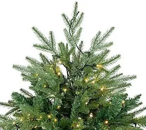 NORTHLIGHT 6.5' Pre-lit Juniper Pine Artificial Christmas Tree