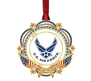 BEACON DESIGN Patriotic Air Force Ornament - One-color