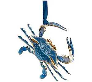 BEACON DESIGN Crab 3d Ornament - One-color
