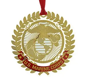BEACON DESIGN Us Marine Corp. Logo Ornament By - One-color