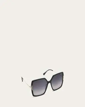 TOM FORD Joanna Butterfly Sunglasses - Grey