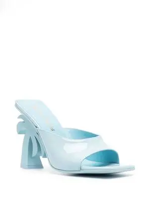 Palm Angels 115mm Palm Beach Sandals - Blue