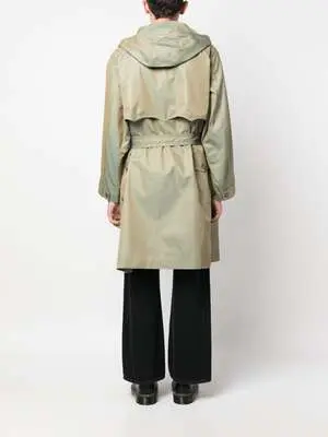 BARACUTA Metallic-finish Trench Coat