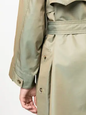 BARACUTA Metallic-finish Trench Coat