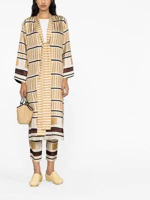 Lorena Antoniazzi Abstract-print Kaftan Dress