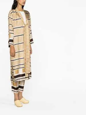 Lorena Antoniazzi Abstract-print Kaftan Dress