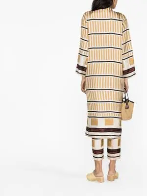 Lorena Antoniazzi Abstract-print Kaftan Dress