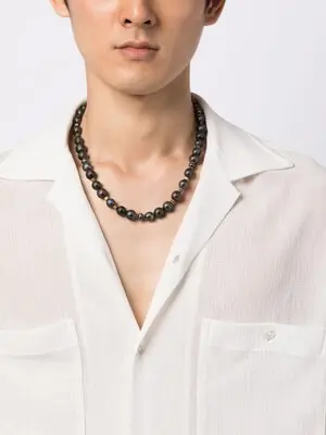 MAOR Beaded Pearl Necklace