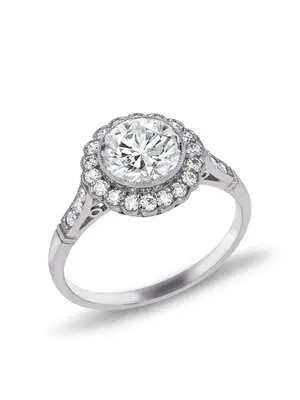 PRAGNELL Platinum Diamond Ring
