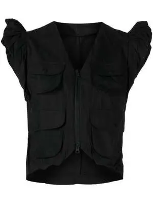 Jnby Button Detailed Vests For Women