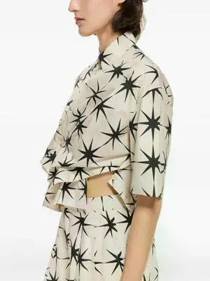 JNBY Short-sleeve Cotton Shirt