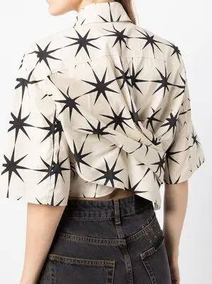 JNBY Short-sleeve Cotton Shirt