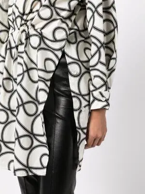 JNBY Graphic-print Shirt Dress