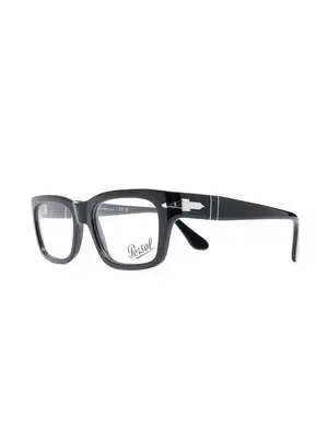 Persol Logo-plaque Eyeglasses - Black