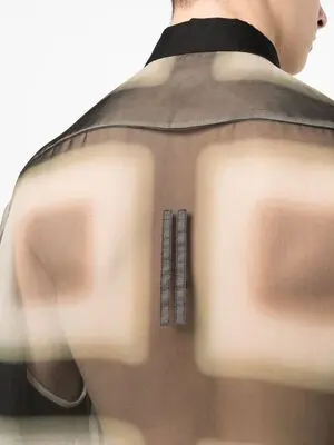 Rick Owens Semi-sheer Silk Shirt