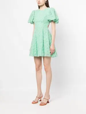 Aje Context Embellished Mini Dress