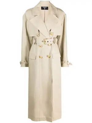 Balmain Double-breasted Trench Coat