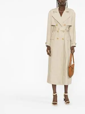 Balmain Double-breasted Trench Coat