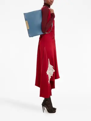 Victoria Beckham Jumbo-chain Leather Pouch