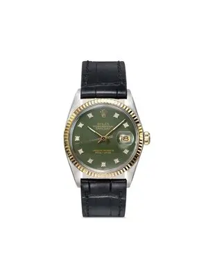 Lizzie Mandler Customised Datejust 36mm - Green