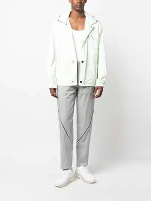 Stone Island Marina Logo-print Hooded Jacket - Green