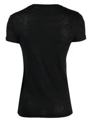 Majestic Filatures Crew-neck T-shirt - Black