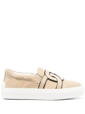 TOD'S Kate Slip-on Sneakers - Neutrals