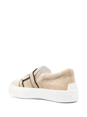 TOD'S Kate Slip-on Sneakers - Neutrals