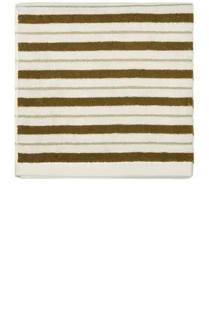 BAINA Bath Mat In Olive - Caper & Chalk