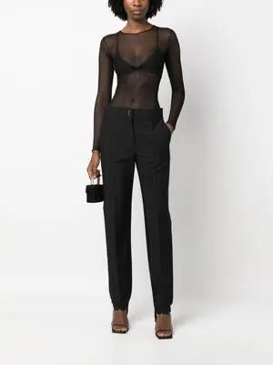 TOM FORD Semi-sheer Silk Top