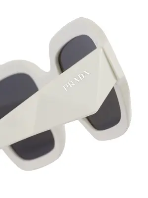 Prada Symbole Oversize-frame Sunglasses
