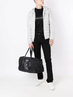 EA7 Logo-print Holdall