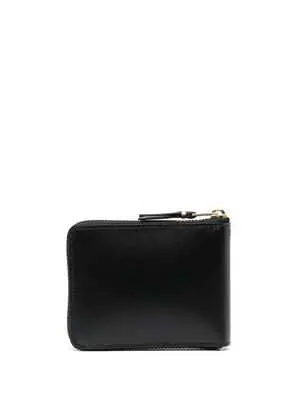 Comme Des Garçons Leather Zip-around Wallet - Black