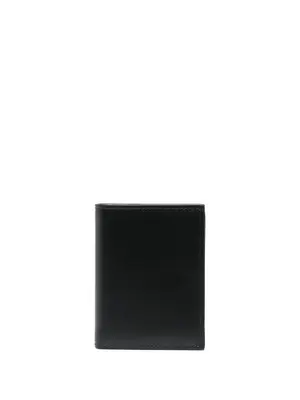 Comme Des Garçons Leather Bi-fold Wallet - Black