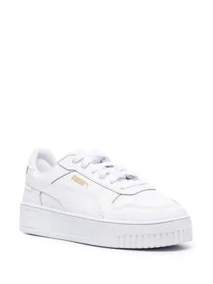 PUMA Carina Logo-print Sneakers - White