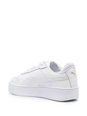 PUMA Carina Logo-print Sneakers - White