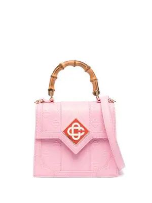 Casablanca Mini Jeanne Leather Bag - Pink