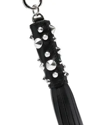 Versace Studded Tassel Keychain