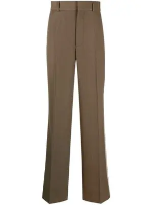 Palm Angels Tape-embellished Tailored Trousers