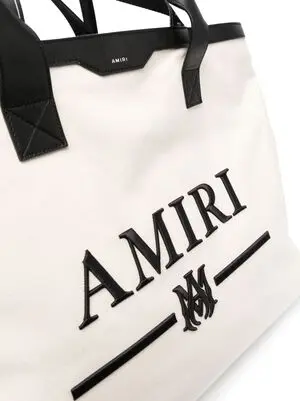 Amiri Logo-embroidered Tote Bag