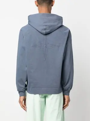 Stone Island Logo-print Cotton Hoodie