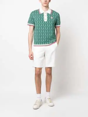Casablanca Virgin Wool Bermuda Shorts
