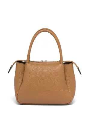 Prada Logo-embellished Leather Mini Bag