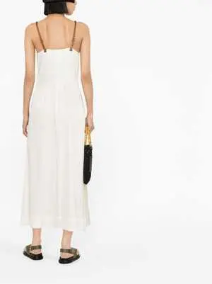 Lorena Antoniazzi Flared Sleeveless Dress