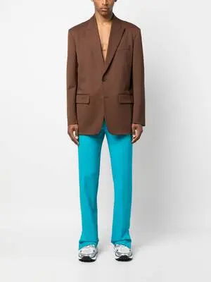 BOTTER High-waisted Tapered Trousers - Blue