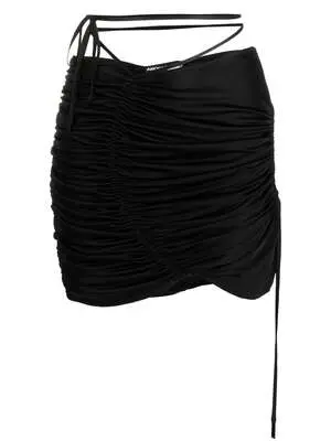 ANDREĀDAMO Cut-out Asymmetric Skirt