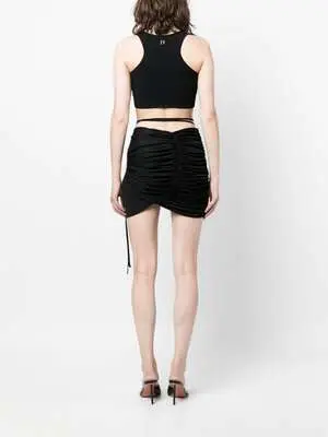ANDREĀDAMO Cut-out Asymmetric Skirt