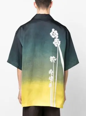 JIL SANDER Gradient-effect Short-sleeve Shirt