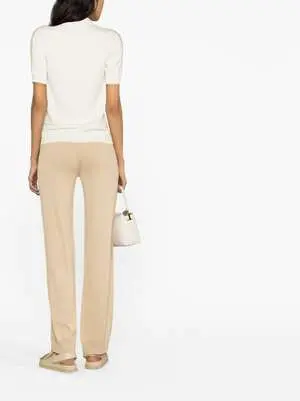 Lorena Antoniazzi Short-sleeve Knitted Polo Shirt